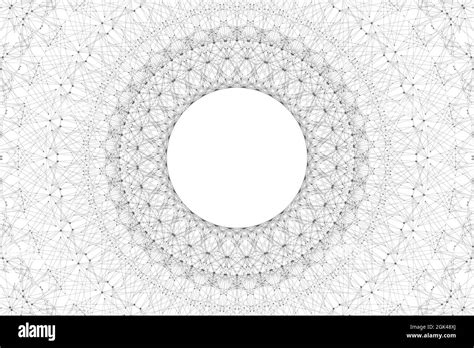 Technology Abstract Lines And Dots Connection Background Connection Digital Data And Big Data