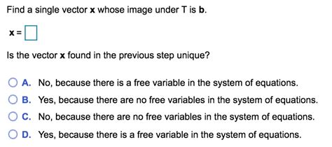 Solved 1 7 17 3 If T Is Defined By Tx Ax Find A