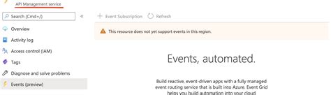Api Management Event Grid General Release Eta Alternatives
