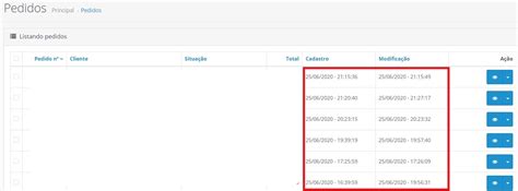 Opencart Time And Date On Order Listorder Infocustomer Register