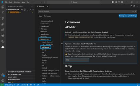 Validating An Api Workspace Apimatic Documentation