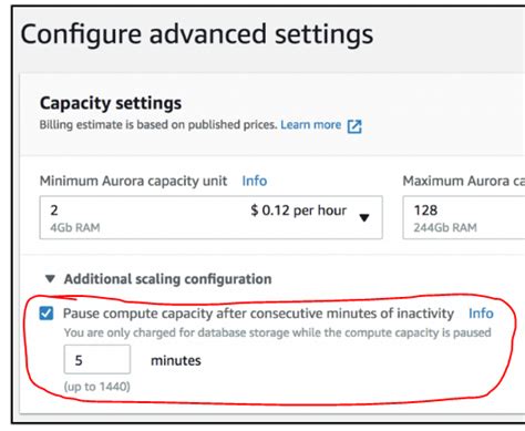 Amazon Web Services Aurora Rds Instance Can Not Be Stopped Stack
