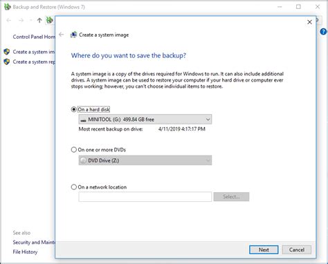 Perform System Image Recovery Windows To Quick Restore PC MiniTool Partition Wizard