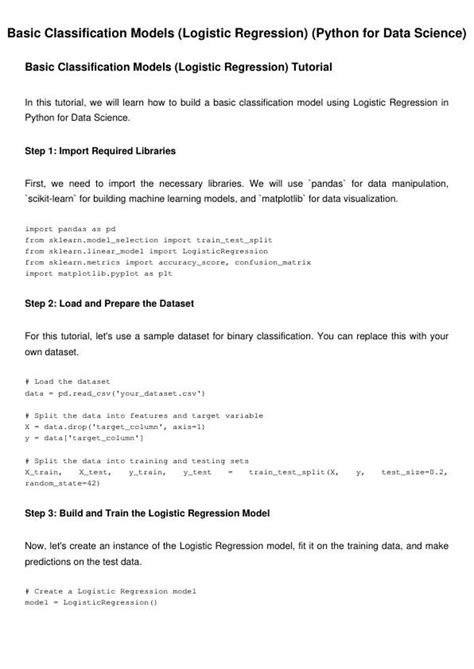 Python For Data Science Beginners Guide Ebook Etsy