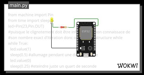 Tp1 Exercice1 Activité7 Wokwi Esp32 Stm32 Arduino Simulator