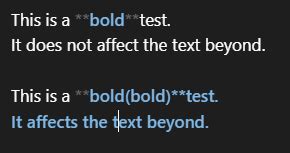 Error When I Use Parenthesis Between Bold Bug Reports Obsidian Forum
