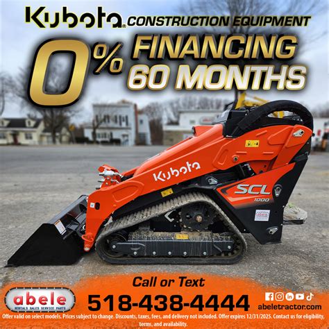 Abele 🚜 0 For 60 Months 0 Down On The Kubota Scl1000 Ready To