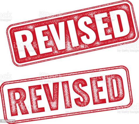 Word와 그런 지 빨간 도장 내부 개정 고무도장에 대한 스톡 벡터 아트 및 기타 이미지 고무도장 0명 고무 Istock