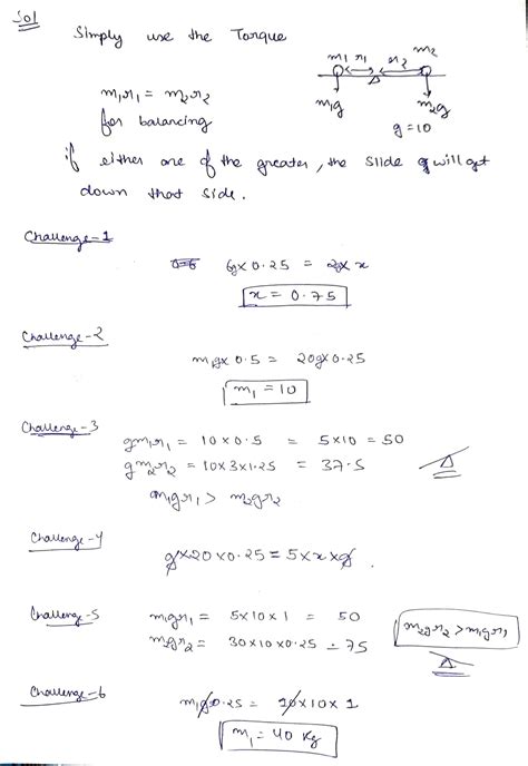 Balancing Act Lab Exploring Object Balance And Mass Measurement Course Hero