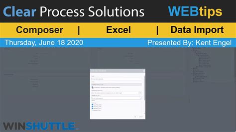 winshuttle tutorial and webtips winshuttle composer interactions with