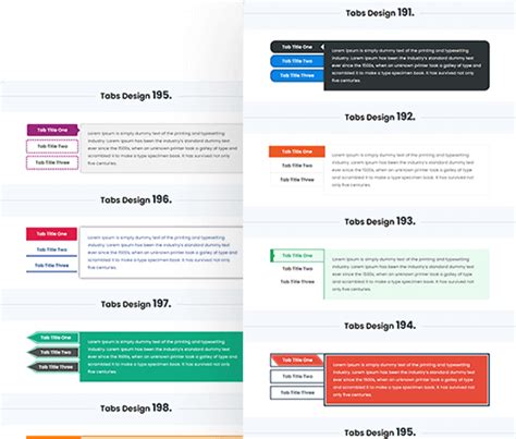 Divi Tabs Module Design Layouts UI Bundle Layout Divi