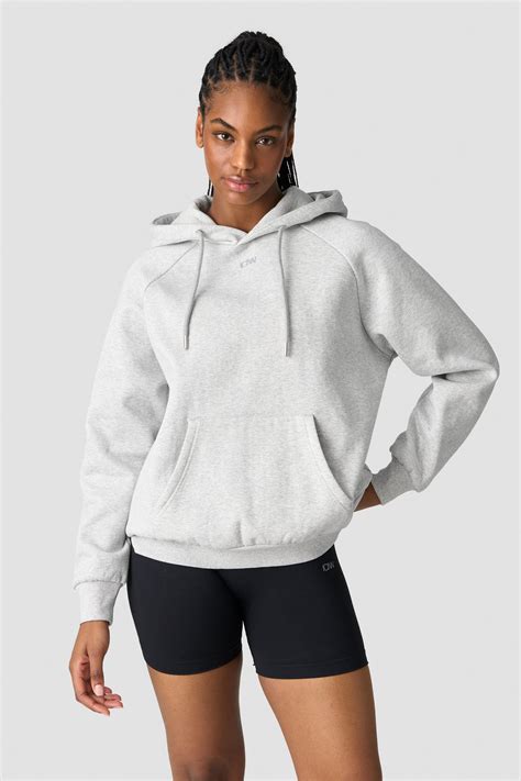 Everyday Hoodie Light Grey Melange Iciw