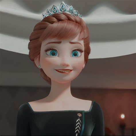 ᝰ princess anna icon ៹ Putri disney Gambar putri disney Gaya rambut pelajar