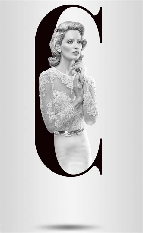 Fashion Alphabet With Models Behance