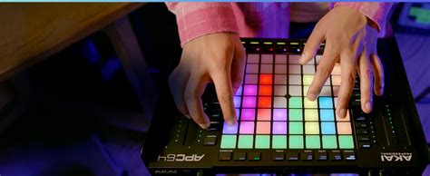 Akai Professional Apc64 Ableton Midi Controller With 8 Touch Strips Step Sequencer