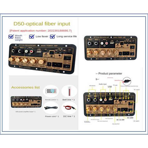 Jual PROMO Amplifier Board Audio Bluetooth USB FM Radio TF Player Subwoofer Papan Audio