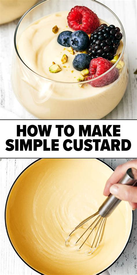 How To Make The Best Custard So Easy Artofit