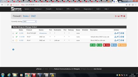 dmz server not getting the internet netgate forum