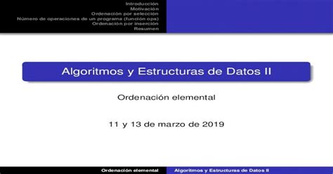 Algoritmos Y Estructuras De Datos Ii Ejemplo Algoritmo Comando For Análisis 4 Número De