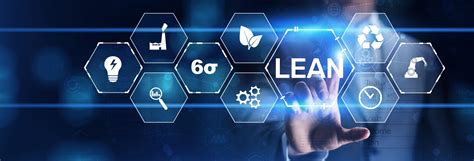 Lean Manufacturing And Software Development Methodology Concept On Screen Innovative