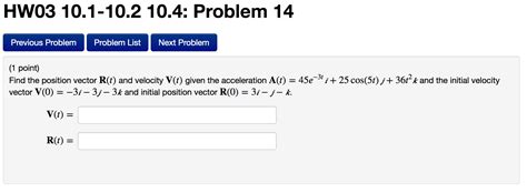 solved hw03 10 1 10 2 10 4 problem 14 previous problem next