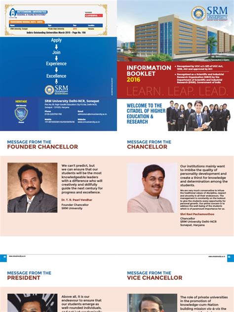 PDF SRM Brochure 2016 Pdf DOKUMEN TIPS