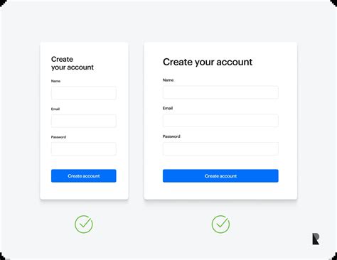 web form design types and examples ramotion agency