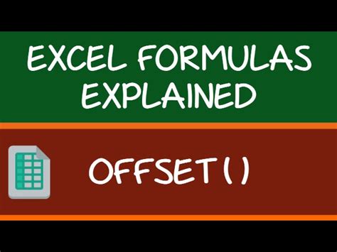 Offset Function In Excel Formula Explained With Examples How To Use