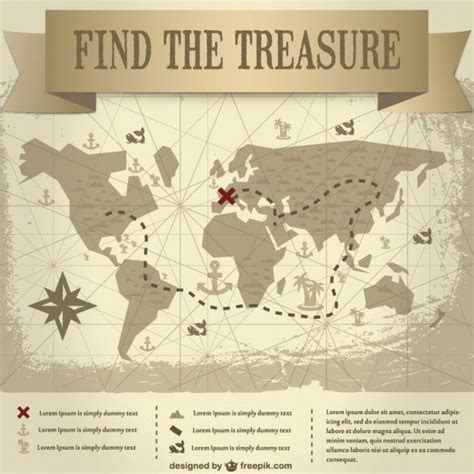 Trasure Map Vintage Design Editorial Design Free Design Design Ideas
