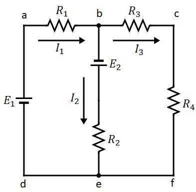 Writing Kirchhoff S Loop Rule Equations For A Circuit With Two Or More Closed Loops Practice