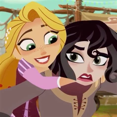 Cassandra X Rapunzel Icon Tangled The Series Rapunzel Cassandra