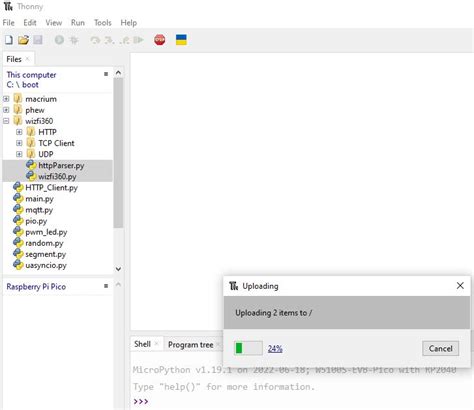 Github Irinakim12wizfi360 Evb Picomicropython This Project Is For Wizfi360 Evb Pico