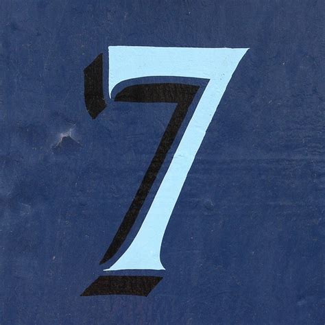 Number 7 Number 7 Number Wallpaper Numbers