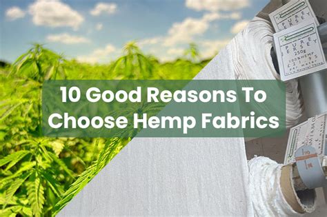 10 Good Reasons To Choose Hemp Fabrics The Hemp Blog