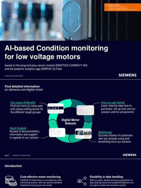 Ai Based Condition Monitoring For Low Voltage Motors Pdf Electric