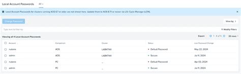 Weekly Tech Tip Nutanix Centralized Local Password Management Egroup Us