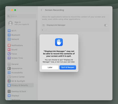 DisplayLink Manager App Installation Instructions For MacOS 13 Ventura