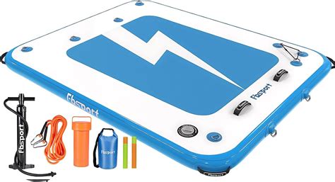 Fbsport Inflatable Floating Dock 6ft 8ft Inflatable Swim Platform Dock