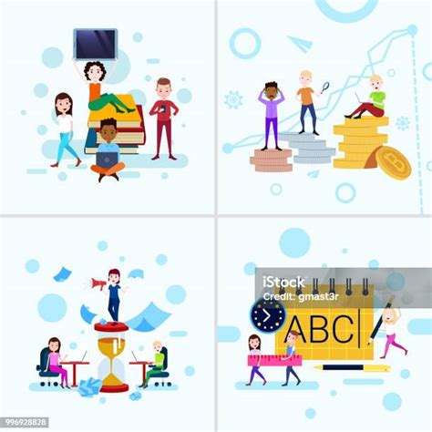 다양성 소년 소녀 캐릭터 개념 남성 여성 템플릿 설정 디자인 작업 및 애니메이션에 대 한 흰색 배경 전체 길이에 플랫 검색에 대한 스톡 벡터 아트 및 기타 이미지 Istock