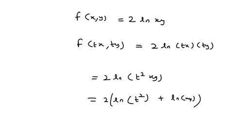 ⏩solved determining if a function is homogeneous in exercises 67 74