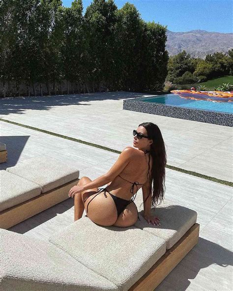 Kim Kardashian Shares Sexy Thong Bikini Photos On Instagram