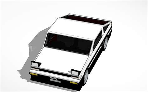 3d Design Toyota Sprinter Trueno Zenki Hatchback Tinkercad