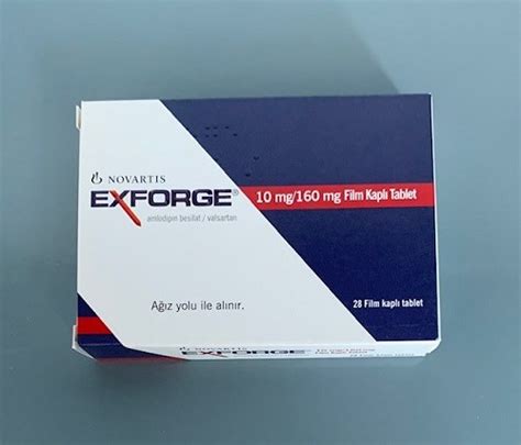 Thuốc Trị Tăng Huyết áp Exforge 10mg160mg 28 Viên Bán Thuốc Chính Hãng
