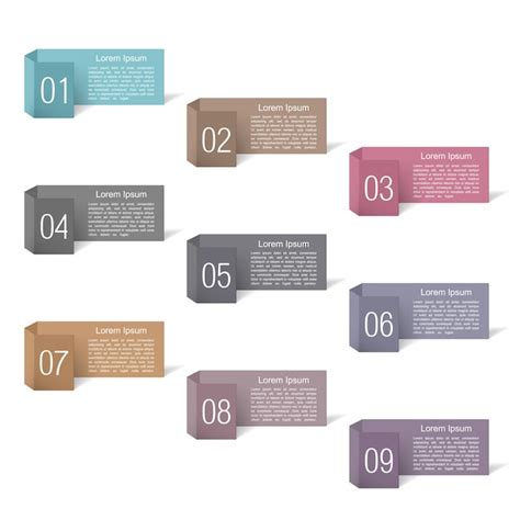 숫자 디자인 종이접기 스타일 벡터 Eps10 일러스트가 있는 배너 프리미엄 벡터