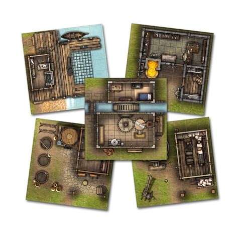 Map Tiles Villages Kobold Press Store