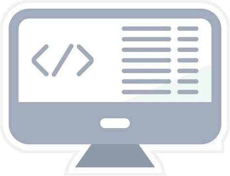 Web Programming Vector Icon 33183505 Vector Art At Vecteezy
