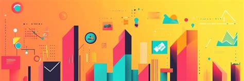 Abstract Illustration Depicting Growth Progress Innovation Technology And Data Visualizatio