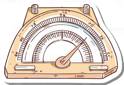Vintage Analog Gauge Meter Instrument Design 55493169 Png