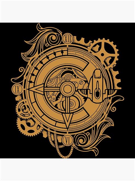 Chrono Trigger Clock Epoch T Shirt Poster For Sale By HammerS90x Redbubble