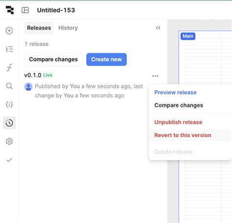 issue when trying to restore from app history 💬 app building